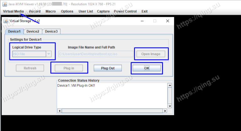 在IPMI中挂载netboot.xyz快速安装操作系统 - 香菇肥牛的博客